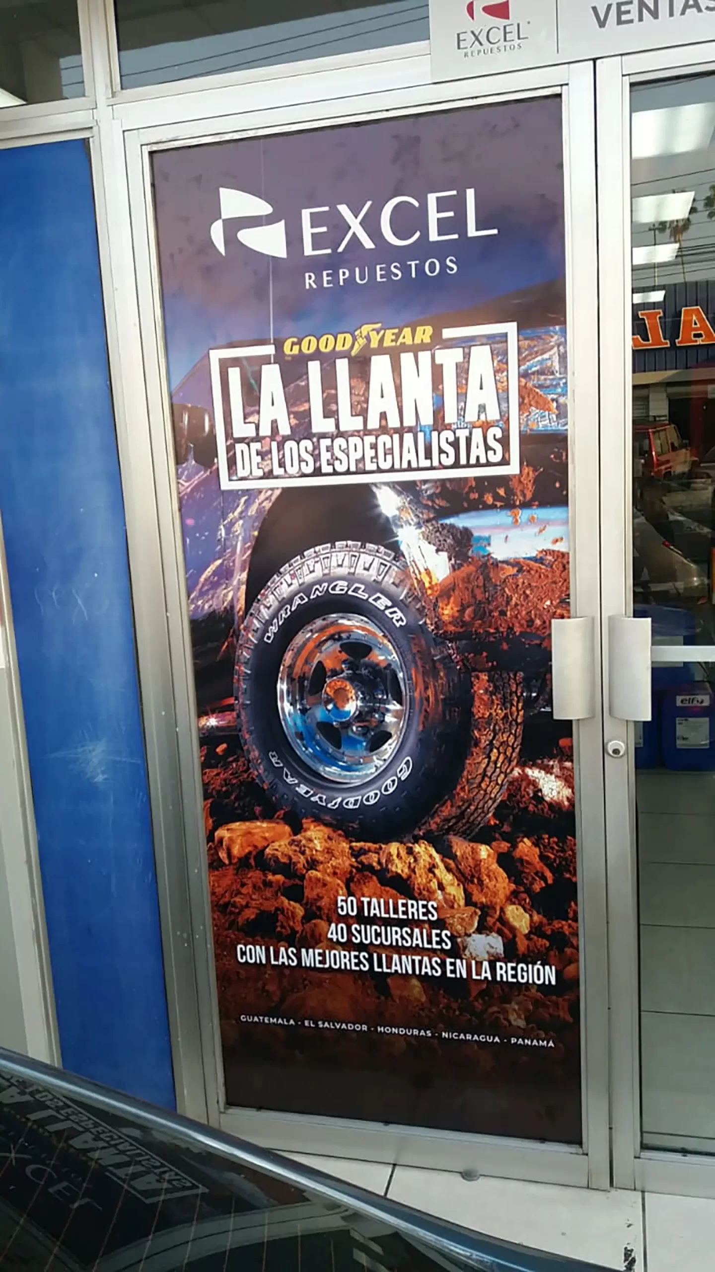 Rotulación de cristales Excel con microperforado